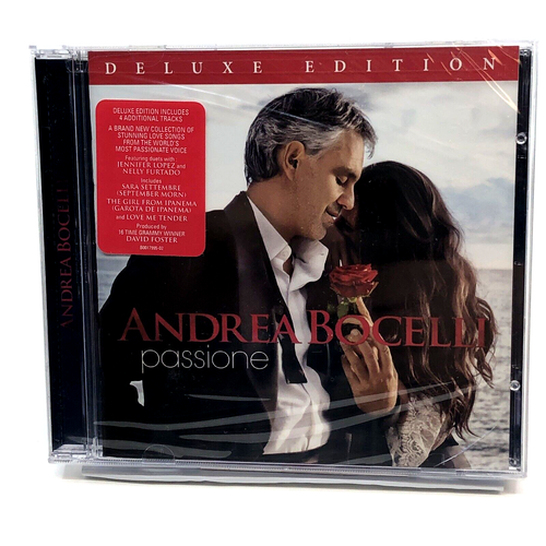 Passione [Deluxe Edition] by Andrea Bocelli ( Jan-2013, Verve) - CD NEW ...