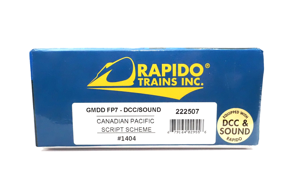 (HO/RAPIDO) -CANADIAN PACIFIC GMDD FP7 LOCOMOTIVE #1404 | eBay