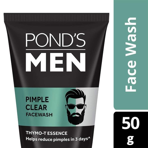 Pond's Men Pimple Clear Face Wash -Help Reduce Pimples in 3 Days -50G ...