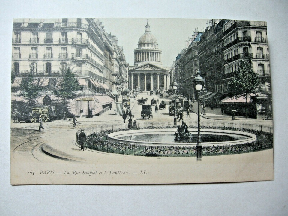 Three 1907 era Great Street Scenes, Paris, France Postcards (No. 9) | eBay