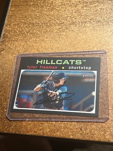 2020 Topps Heritage Minors Baseball # 48 Tyler Freeman | eBay