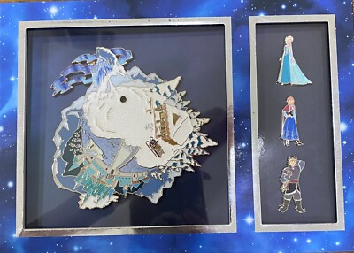 Disney D23 2024 World of Frozen Pin, LE 400, WDI, MOG, Anna, Elsa | eBay