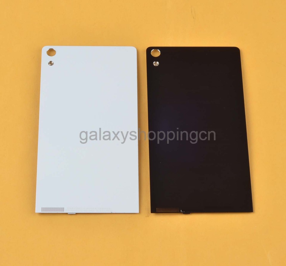 For Huawei Ascend P6 Hard Thin Metal Battery Door Back Cover Housing ...