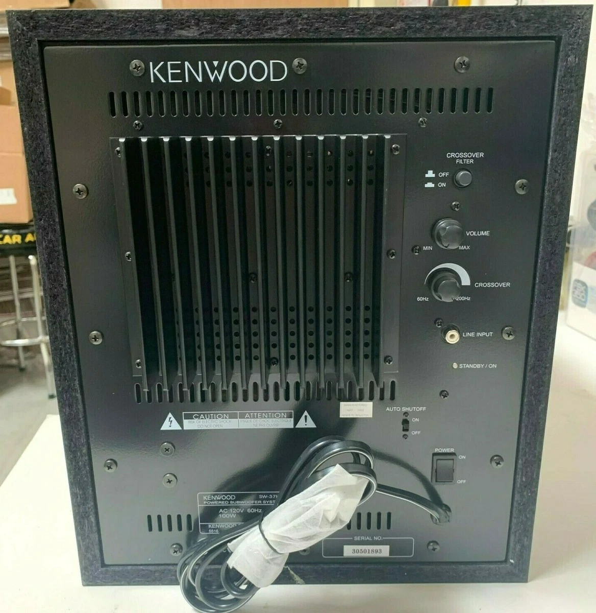 Kenwood Home Theater Subwoofer