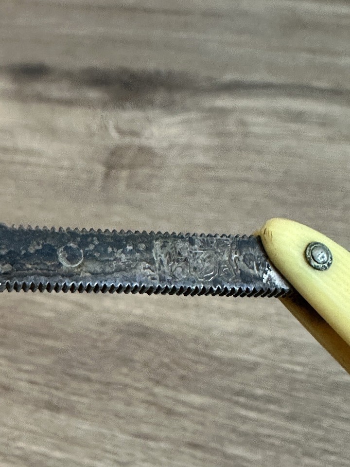 Antique 1907 Durham Duplex USA Blade French Ivory Straight Razor | eBay