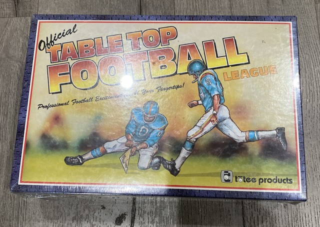1991 Official Table Top Finger Flick Football Game Matt Chris Bahr100 ...