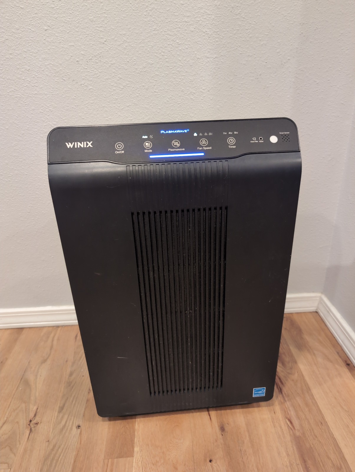 Winix 6300-2 Plasmawave HEPA Air Purifier in Black with Air Quality ...