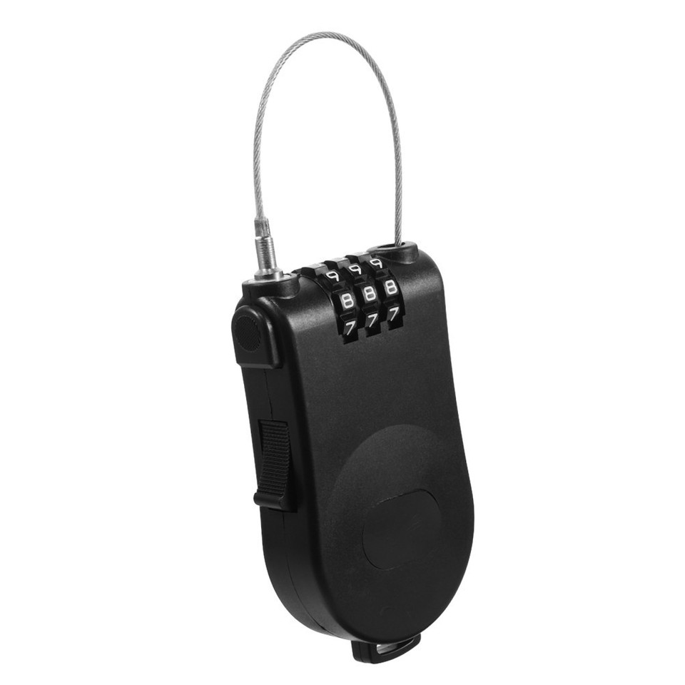 Ski Cable Lock Anti-lost Combination Electric Scooter Locks Theft ...
