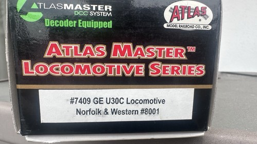 HO Scale Atlas Dual Mode Decoder DCC Equipped NW Norfolk & Western U30C ...