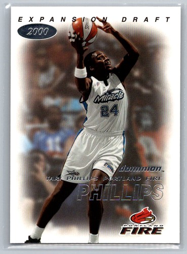 Tari Phillips 2000 SkyBox Dominion WNBA Portland Fire #126 A | eBay