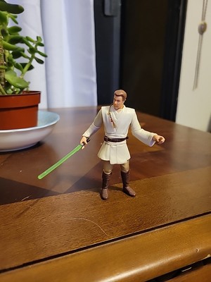 Star Wars Saga Legends SL03 Obi-Wan Kenobi 3.75 w/ Lightsaber | eBay