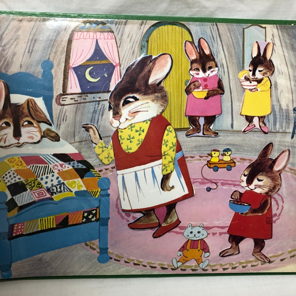 Vintage 1970 The Story of Peter Rabbit Action Book | eBay