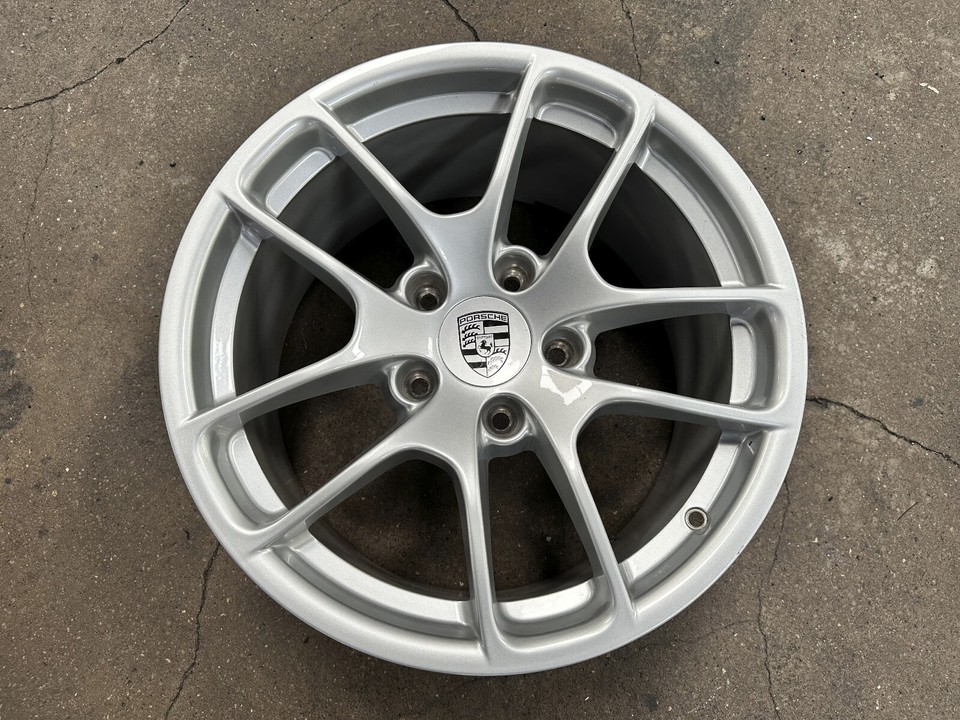 Genuine Used 2018 Porsche Cayman III 718 987 981 Boxster 18x8 18x9.5 ...