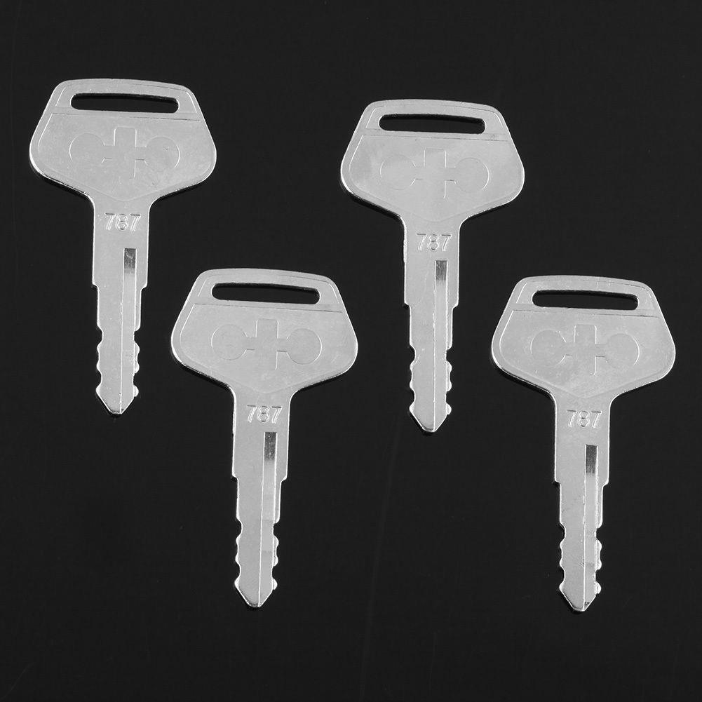 4X Equipment Tractor Plant Key Excavator Dozer Loader Starter For ...