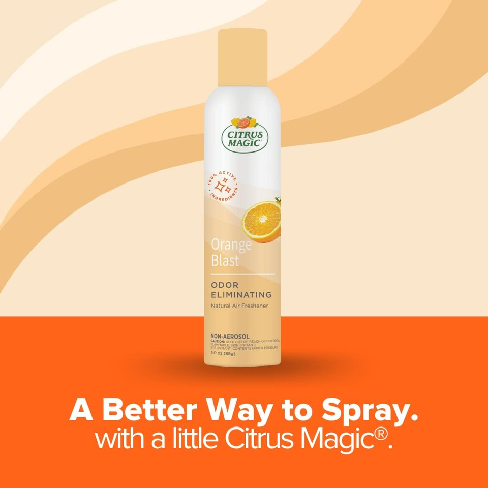 Citrus Magic Natural Odor Eliminator Air Freshener Spray for Home ...