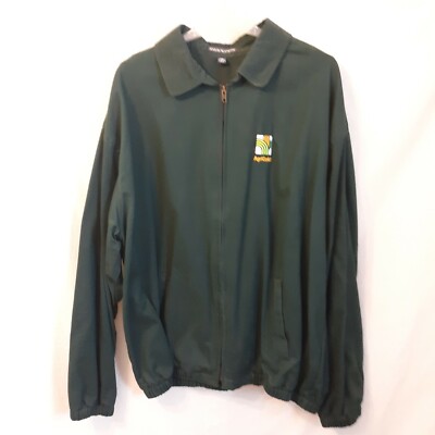 XL Swingster Hunter Green AgriGold Corn Seeds Advertising Jacket Coat ...