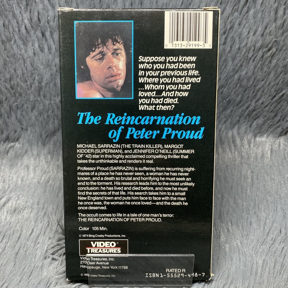 The Reincarnation of Peter Proud VHS Tape 1974 Vestron Video Margot ...