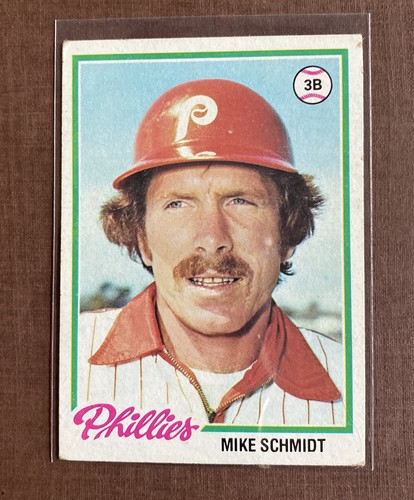 1978 Topps **Mike Schmidt #360 Philadelphia Phillies f11 | eBay