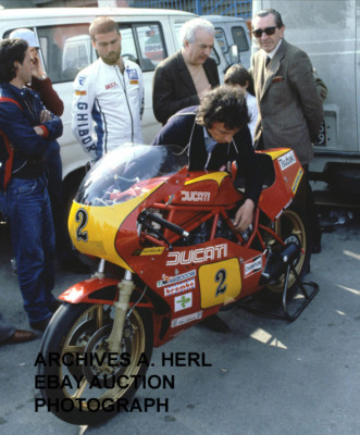 Ducati 600 TT2 TT Formula 2 factory racer Taglioni Farne 1981 ...