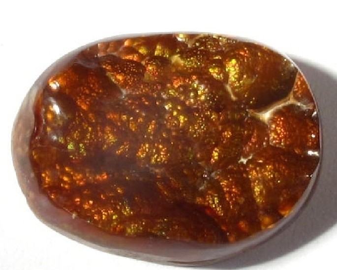 ++ Hand carved OVAL Fire Agate Cab 17.5 Cts. | eBay