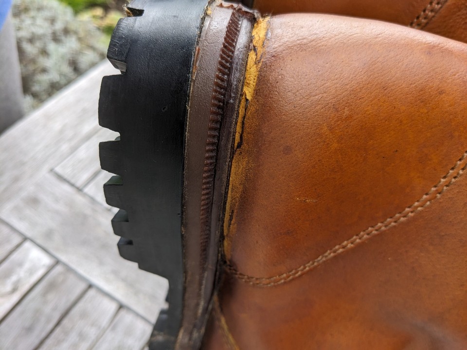 Samson Leather Rigger Boots / Work Boots / Steel Toe Cap Size UK 8 ...