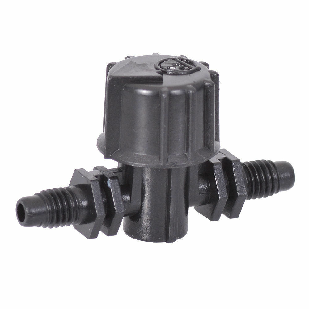 Inline Vari-Flow Valve/Tap 4mm, Barbed, Micro Garden Irrigation ...