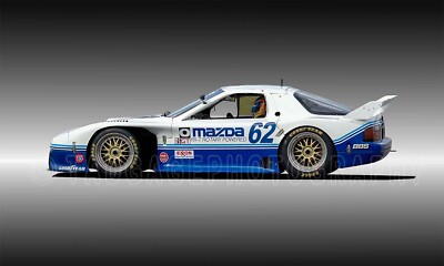 Mazda RX7 Four-Rotary Engined IMSA GTO Race Car Photo CA2490 | eBay