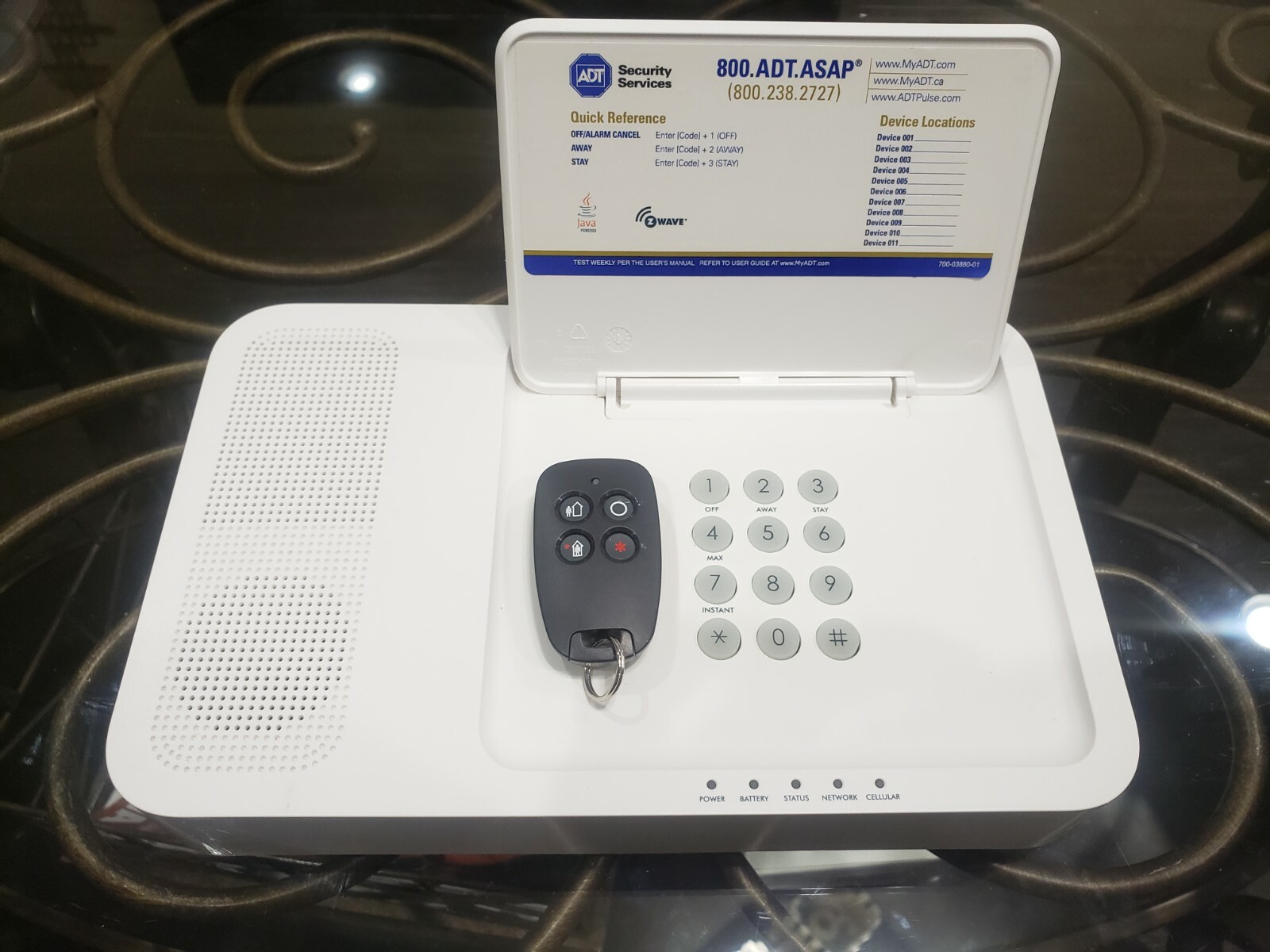 ADT Pulse Alarm System w/Wireless Camera, Base, Keypad, Motion Sensor ...
