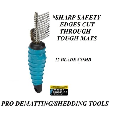 Grooming DOG CAT PET Mat Breaker Matbreaker Dematting Razor COMB RAKE ...