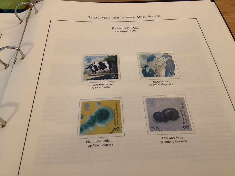 Royal Mail 1999 And 2000 Millennium Stamp Collection. | eBay UK