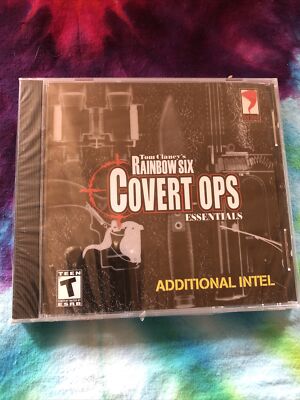 Rainbow Six Covert Ops Essentials Game PC 2000 Tom Clancy Additional ...