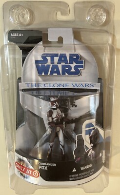 Star Wars COMMANDER FOX 3.75" Figure Coruscant Guard Clone Trooper ...