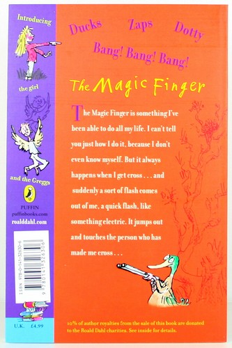 ROALD DAHL classic THE MAGIC FINGER paperback story book pb - NEW! | eBay