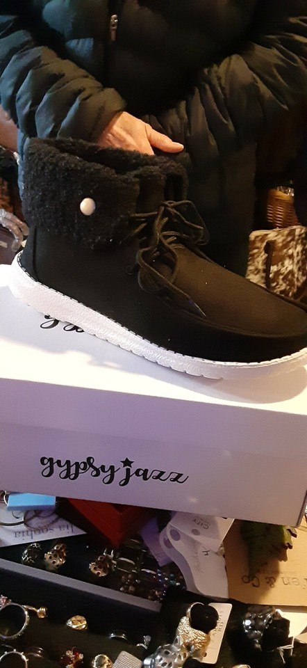 Gypsy Jazz Odeme BLACK Casual Shoe GJSP0107-TPE 11 M | eBay