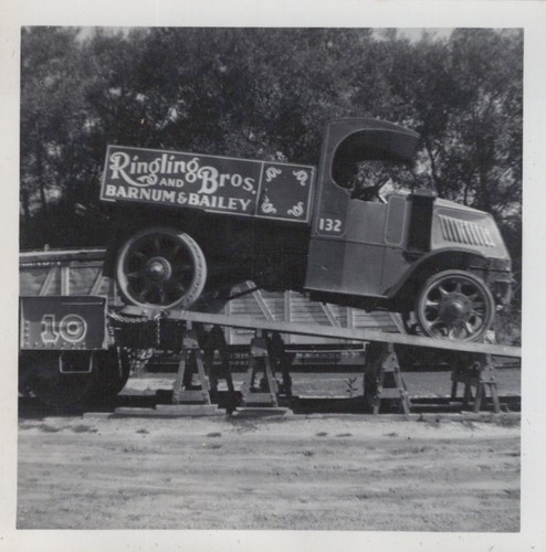 Ringling Bros Circus 1930s Truck Loading Ramp Vintage RBBB Original ...
