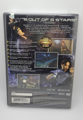 Lara Croft: Tomb Raider The Angel of Darkness PlayStation 2 PS2 Factory ...