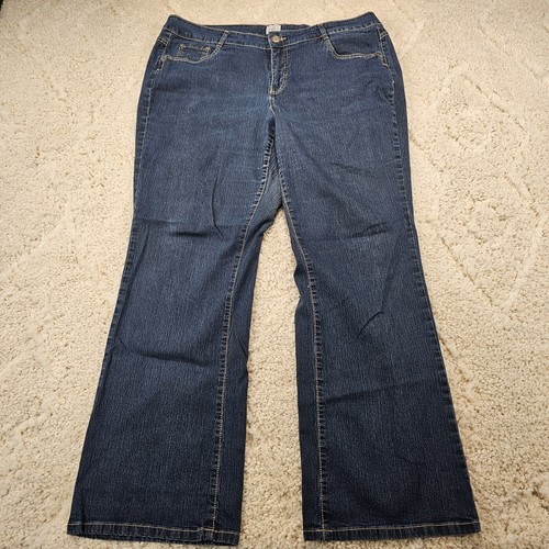 Just My Size Womans Jeans Size 20W High-Rise Straight Leg 40x30.5 | eBay