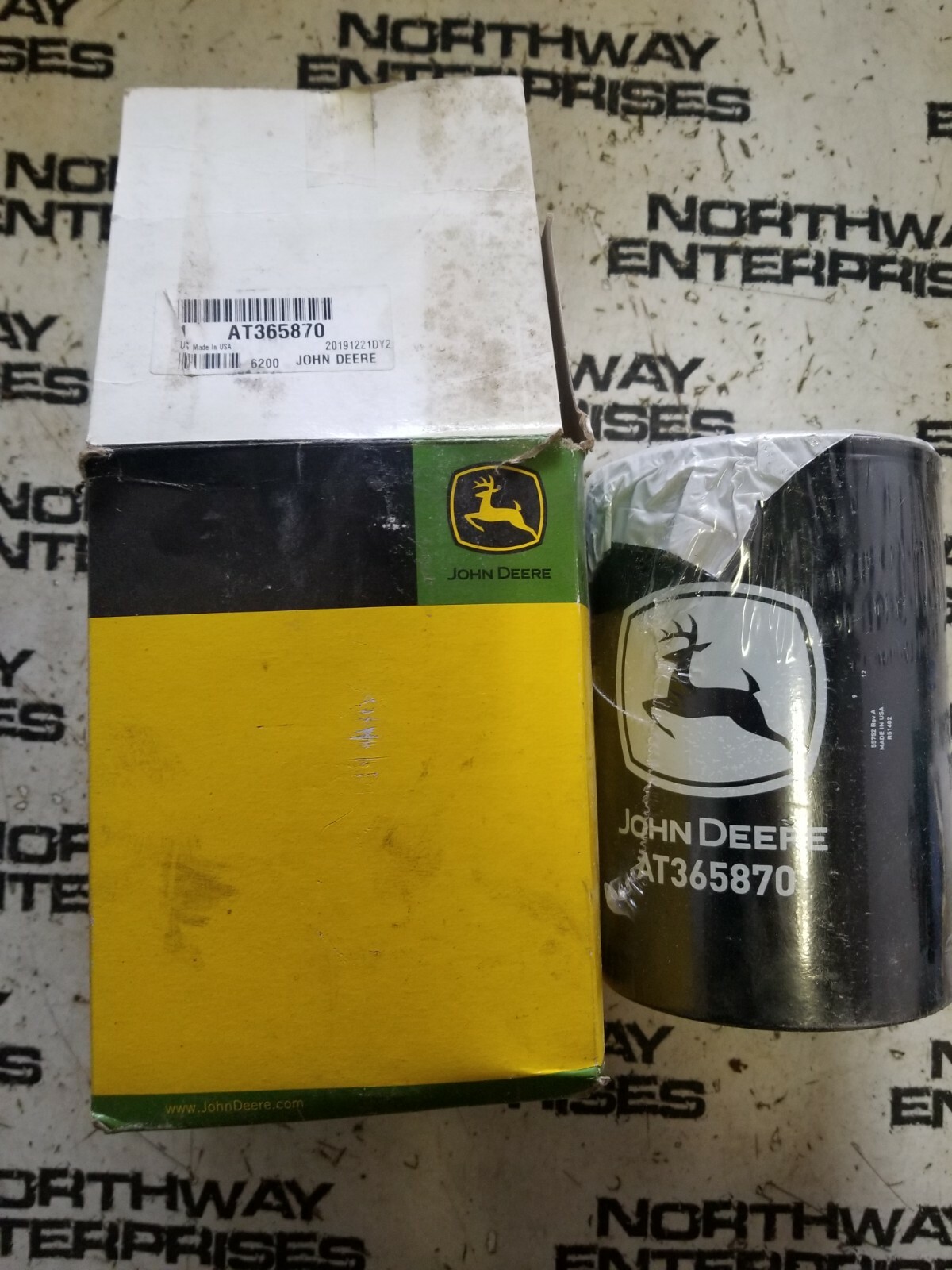 JOHN-DEERE AT365870 - Fuel filter cross reference