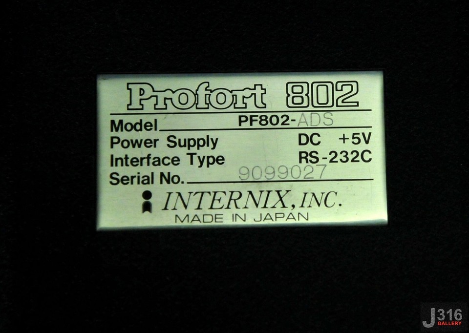L2397 (LOT OF 8) INTERNIX DESIGN PROFORT 802 TEACH PENDANT TERMINAL ...
