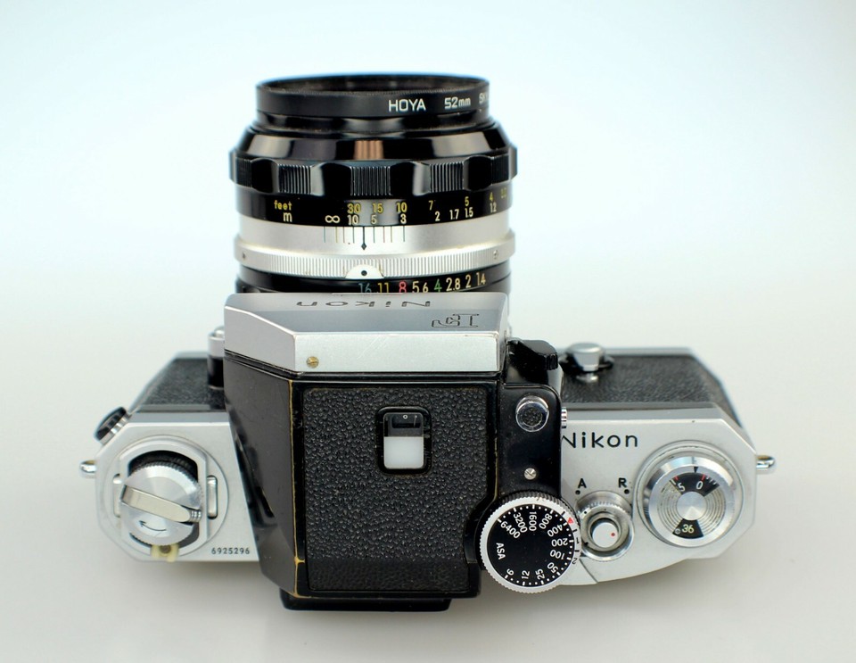 Nikon F1 35mm SLR Film Camera + 50mm F1.4 Prime Lens with Case | eBay