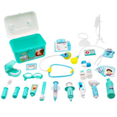 30PCS Role Play Dentist Surgeon Vet Medical Kit w/Light Sound Toys Gift ...