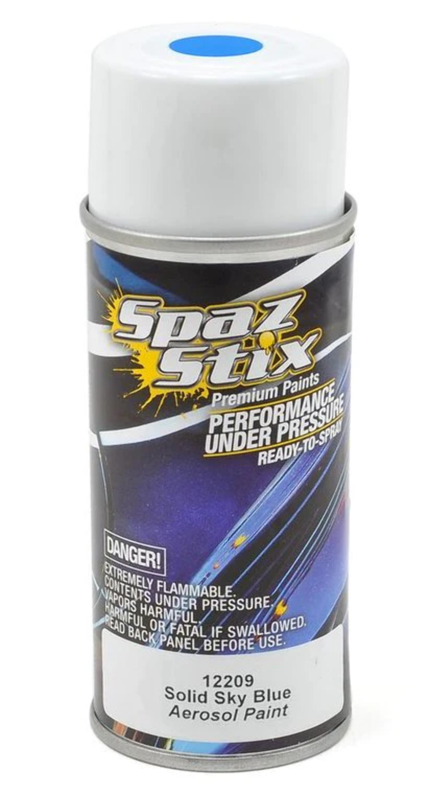 Spaz Stix 12209 Solid Sky Blue Paint 3.5oz Spray | eBay