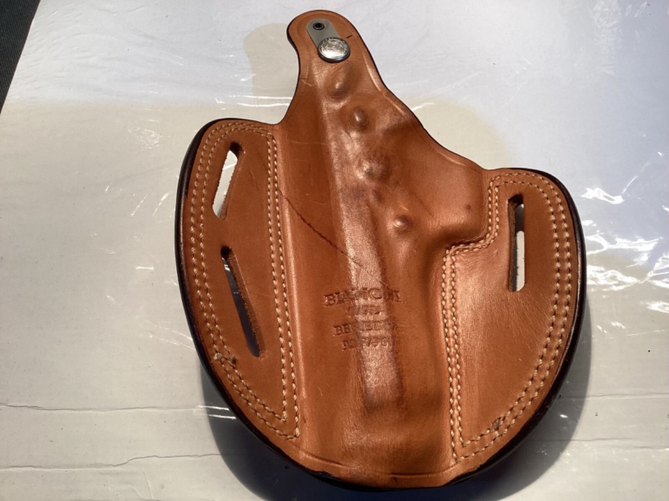 Bianchi #7 3 slot holster OWB right side & Cross Draw Beretta 92 ...