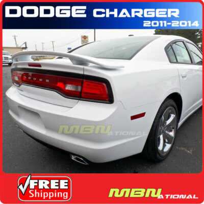 2011-2017 Dodge Charger Trunk Spoiler Painted WS2-PS2 BRIGHT SILVER MET ...