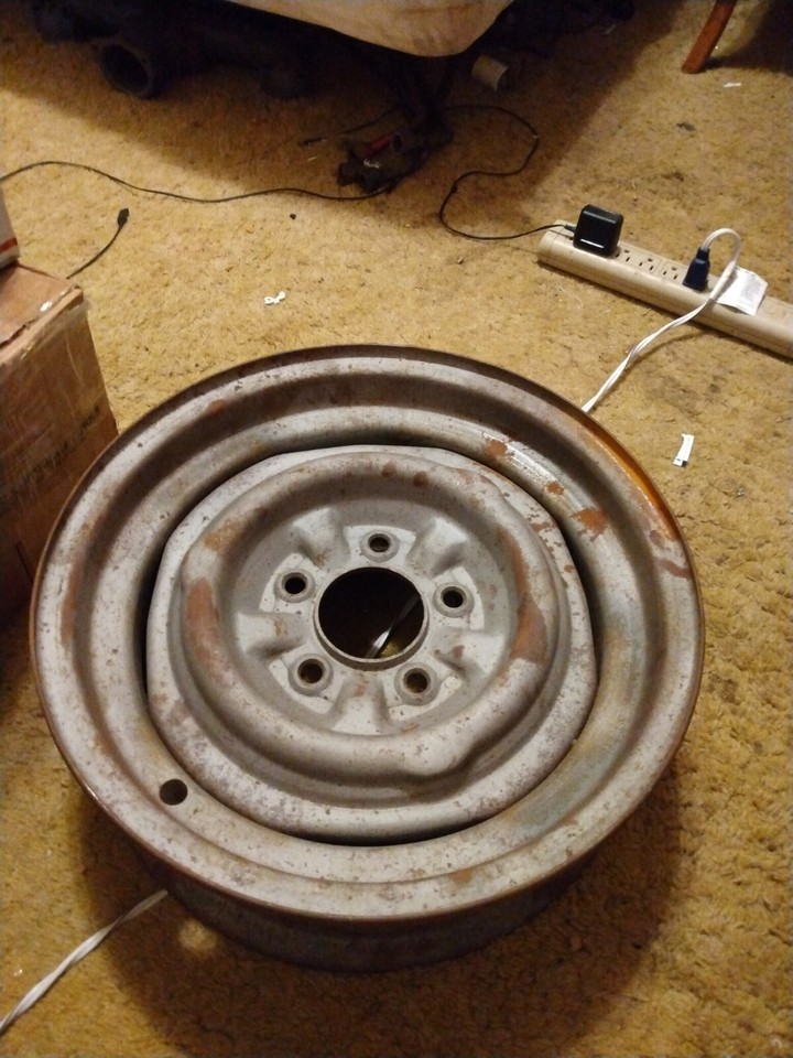 C1 CORVETTE 56-62 15X5.5" Inch 687 RPO Wheel Conversion READ ...