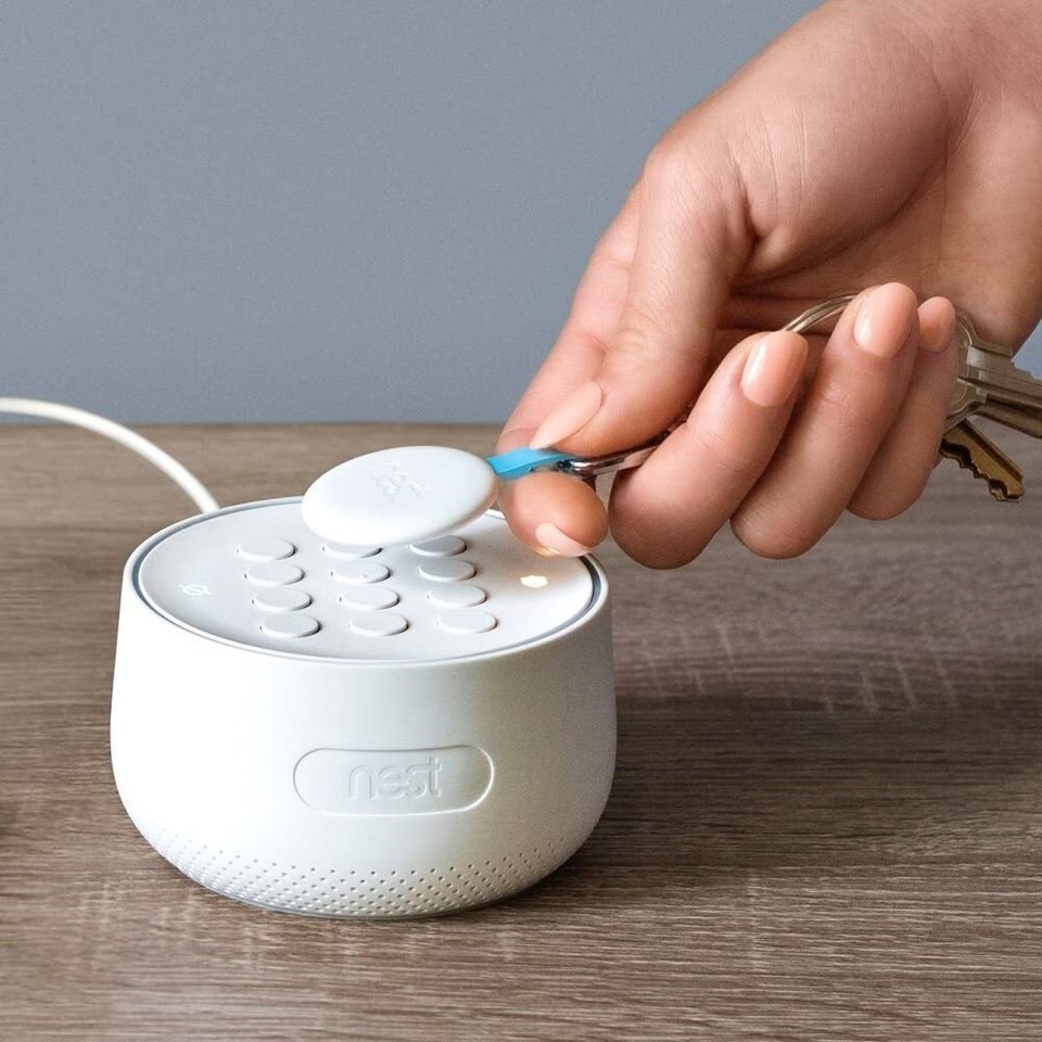 Brand New Nest H13000ES Tag The Easiest Way to arm and Disarm White | eBay