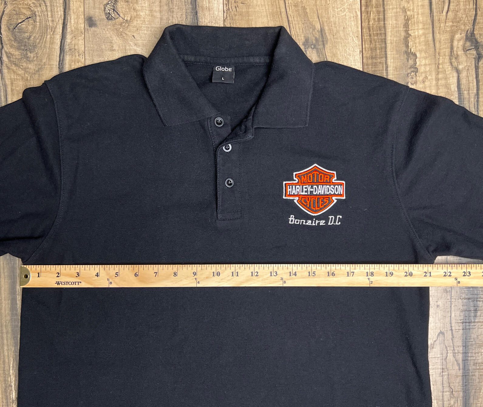 Harley Davidson Polo Mens L Bonaire, DC Short Sleeve … - Gem