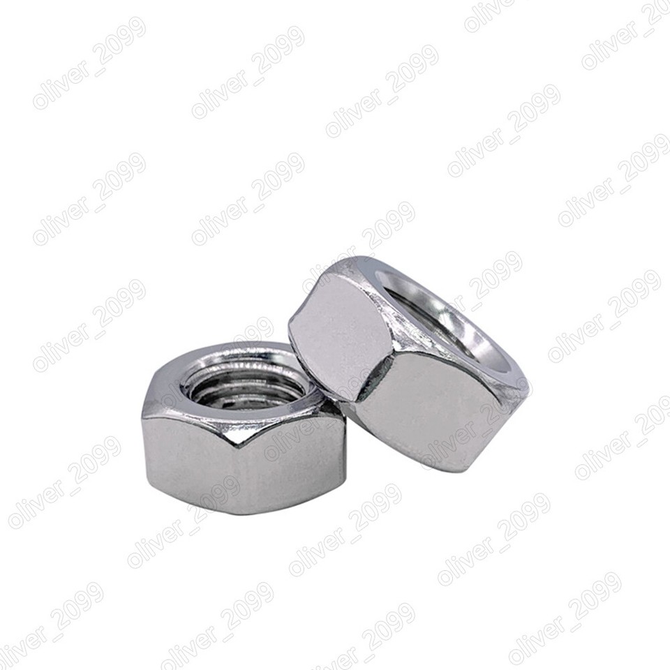 316 Stainless Steel DIN934 Hexagon Nuts Hex Nuts M3 M4 M5 M6 M8 M10 M12 ...