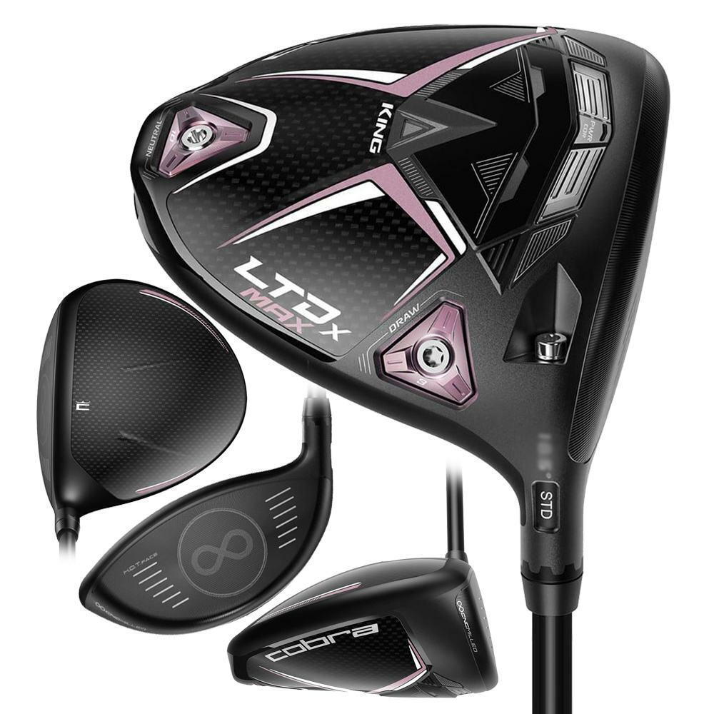 Cobra LTDX Max Women's Golf Club Driver - D6621RGL105 for sale online ...