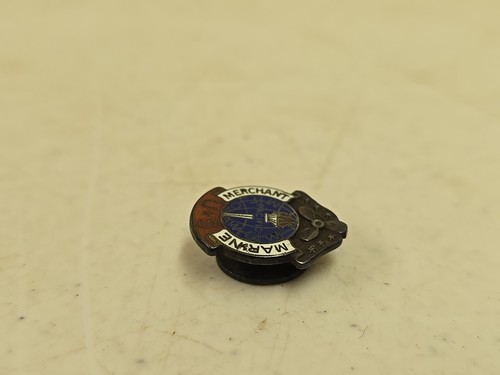 Vintage World War 2 US Pacific Merchant Marines Enameled Sterling ...